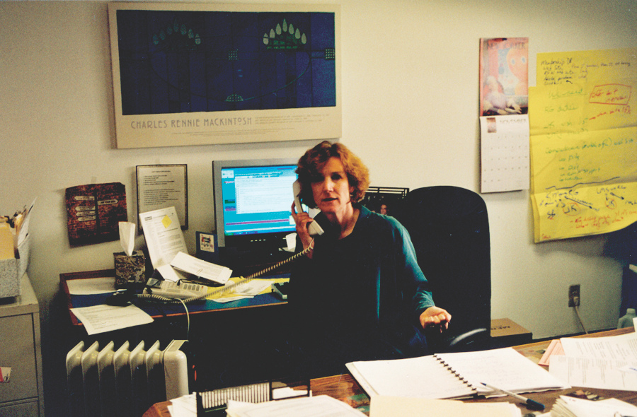 Lisa Stone on the Phone | Legal Voice